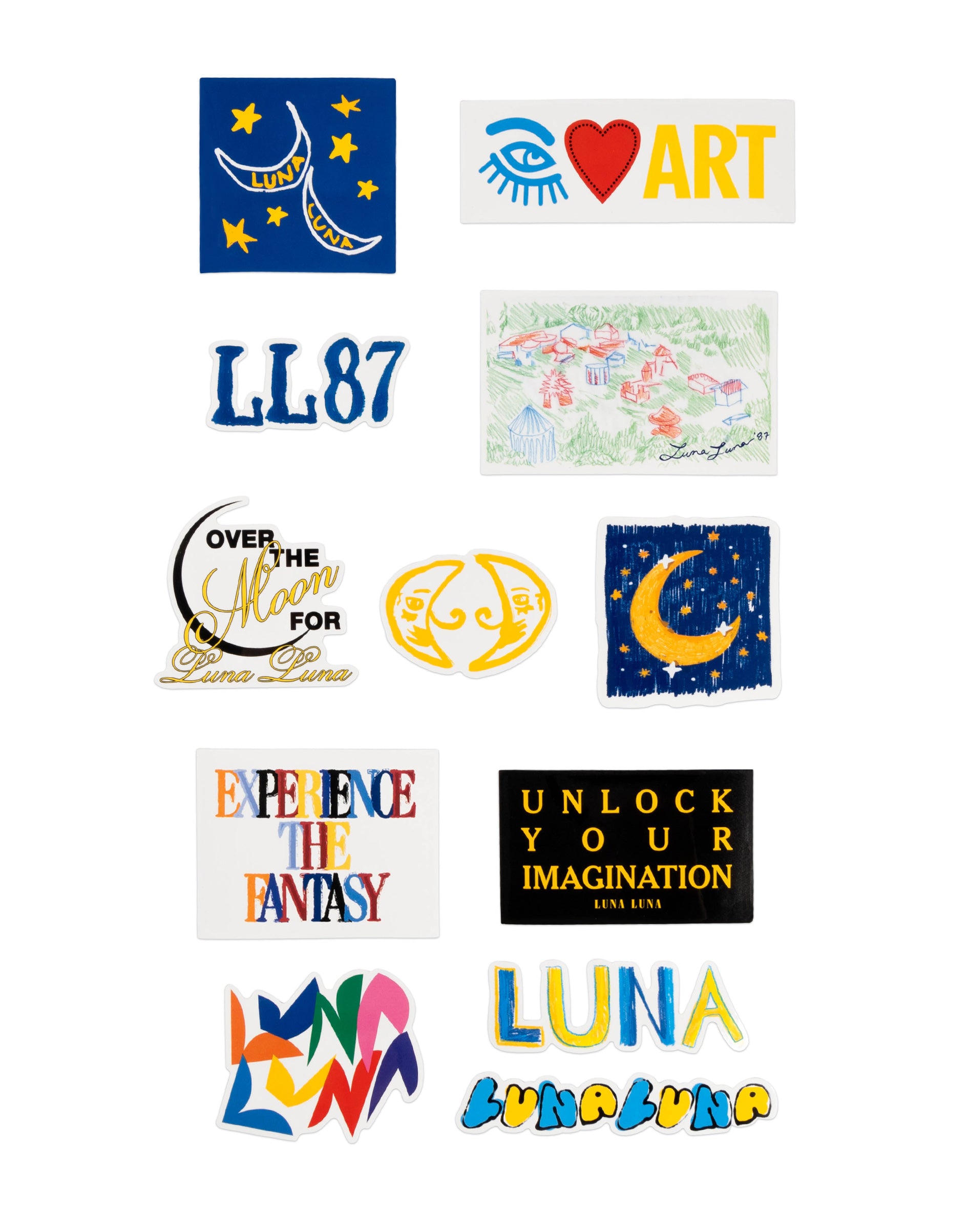Luna Luna Sticker Pack